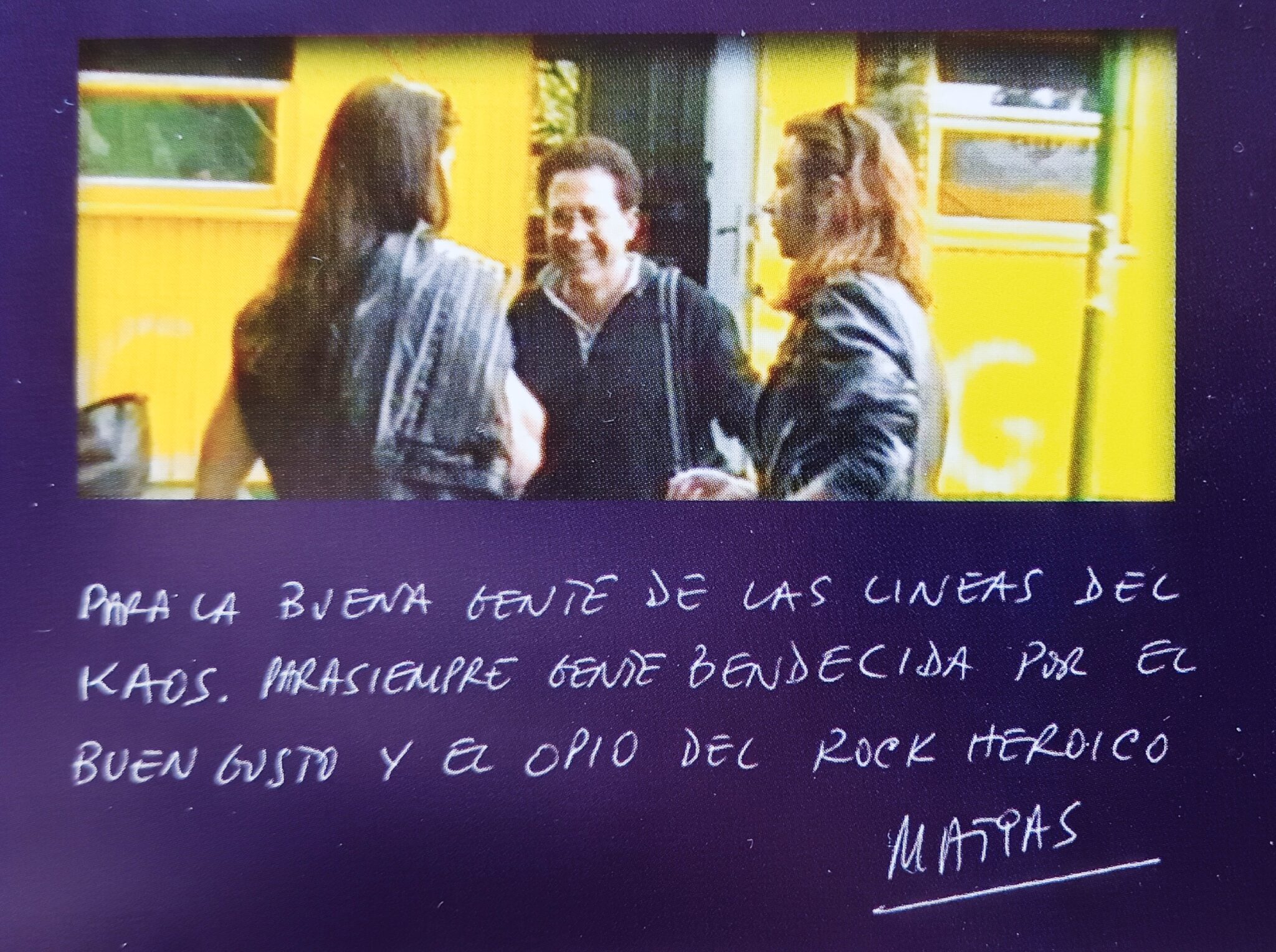 Entrevista a Matías Uribe (Por Las Líneas del kaos) - Héroes del silencio